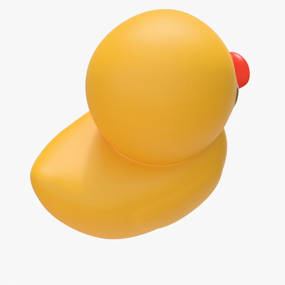 Rubber Duck 01 2 Model - TurboSquid 1210148