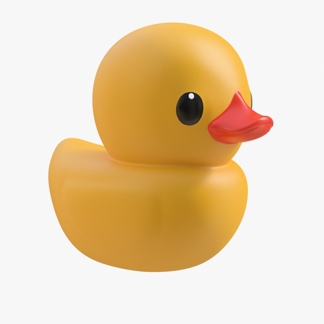 Rubber Duck 01 2 Model - TurboSquid 1210148
