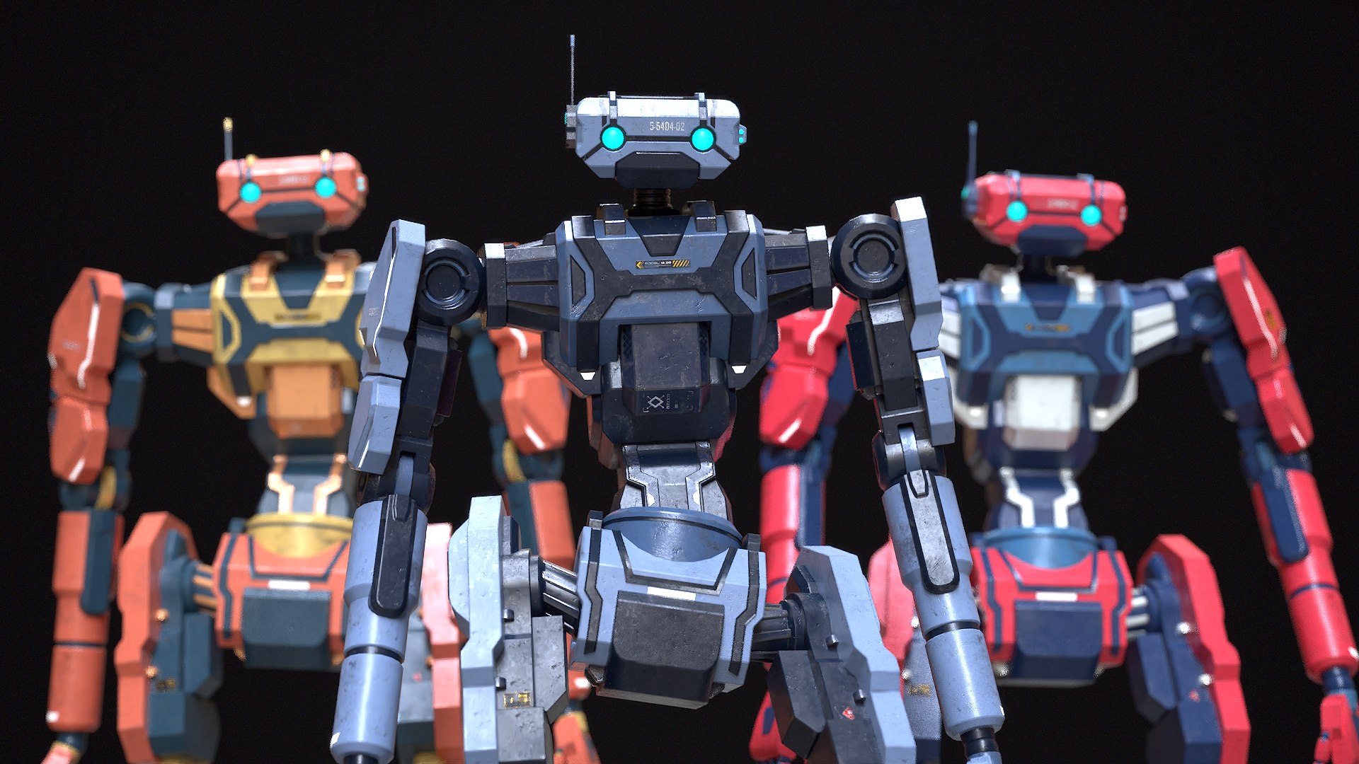 Free Robot Free 3D Model - TurboSquid 2284745