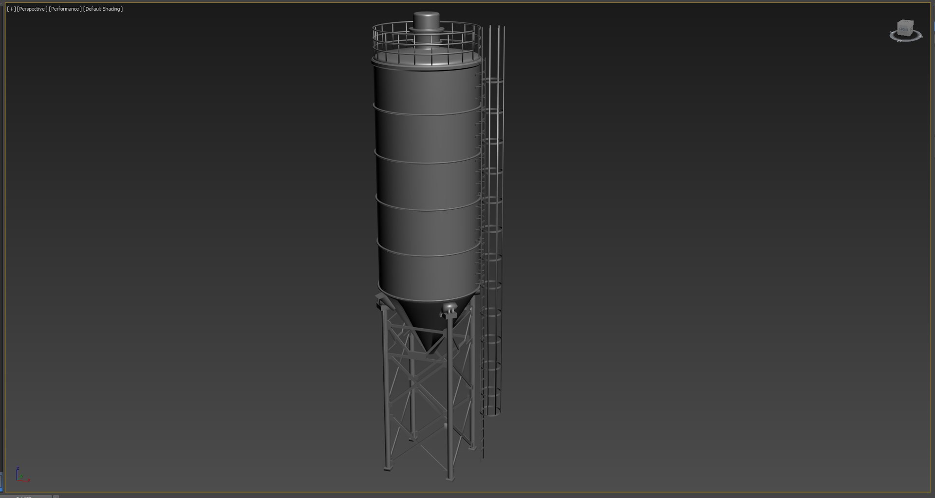 3D Silo - TurboSquid 1826735