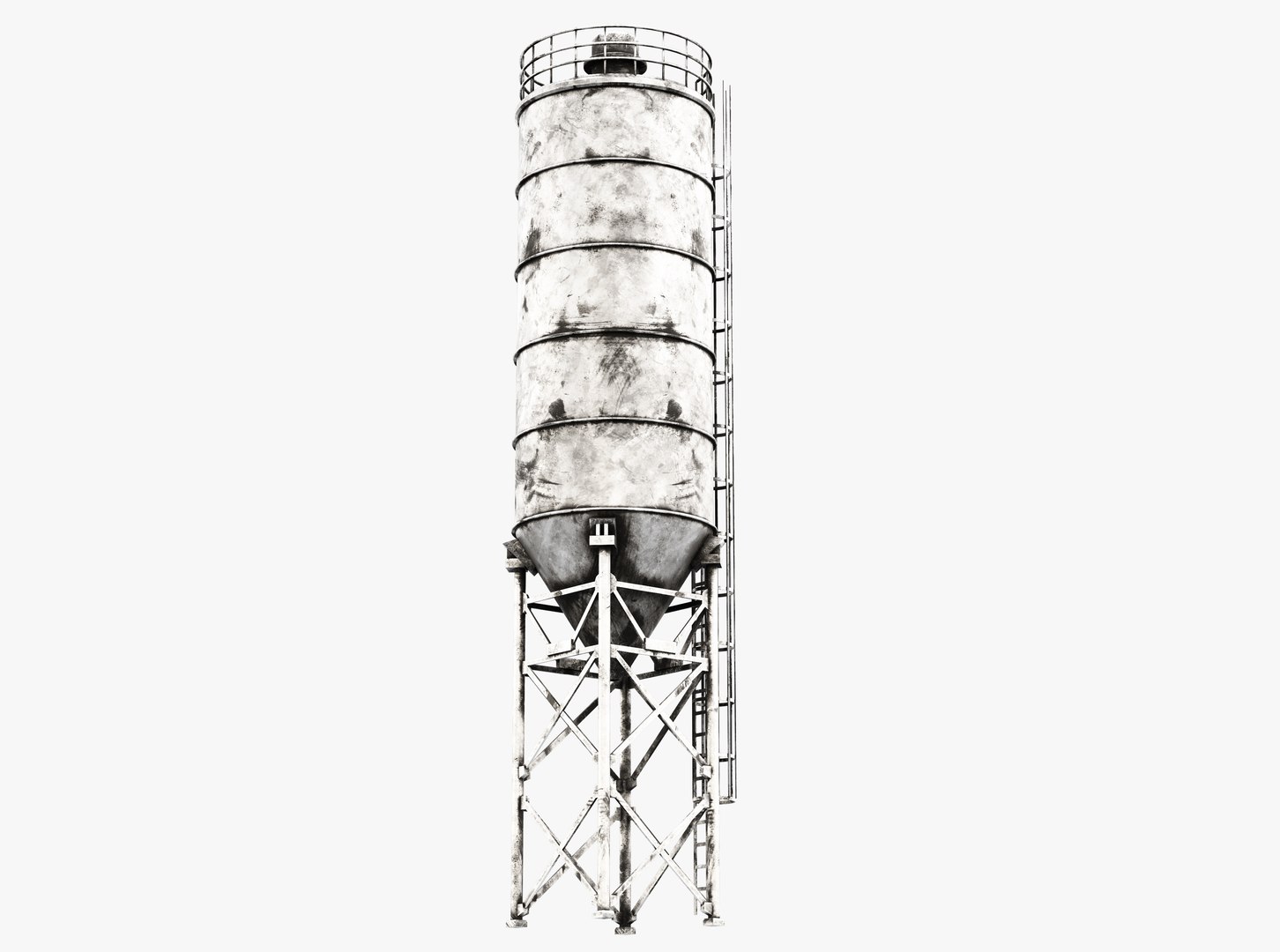 3D Silo - TurboSquid 1826735