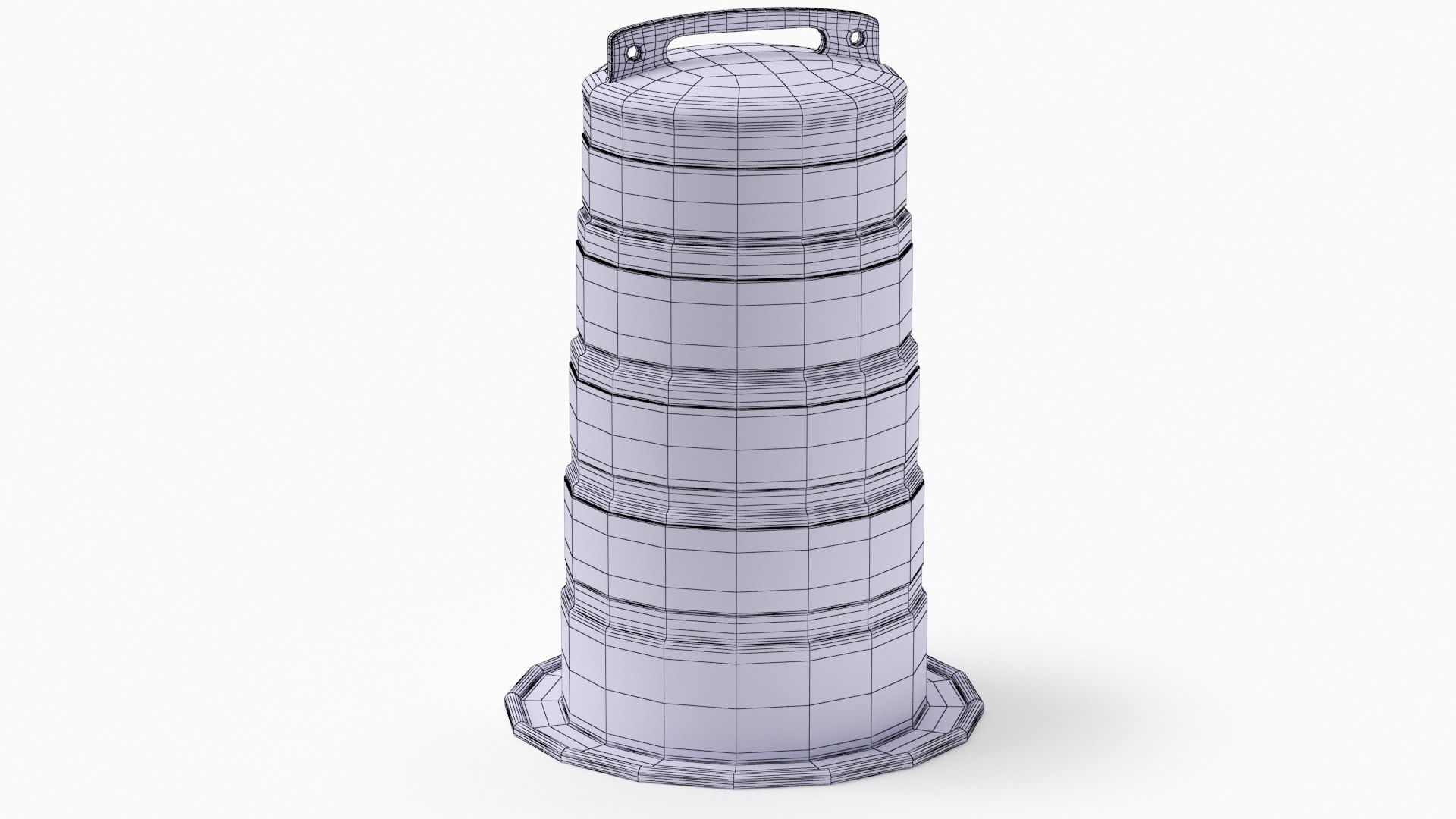 Traffic Barrel 01 Model - TurboSquid 2068184