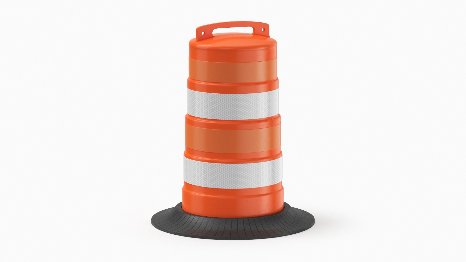 Traffic Barrel 01 Model - TurboSquid 2068184