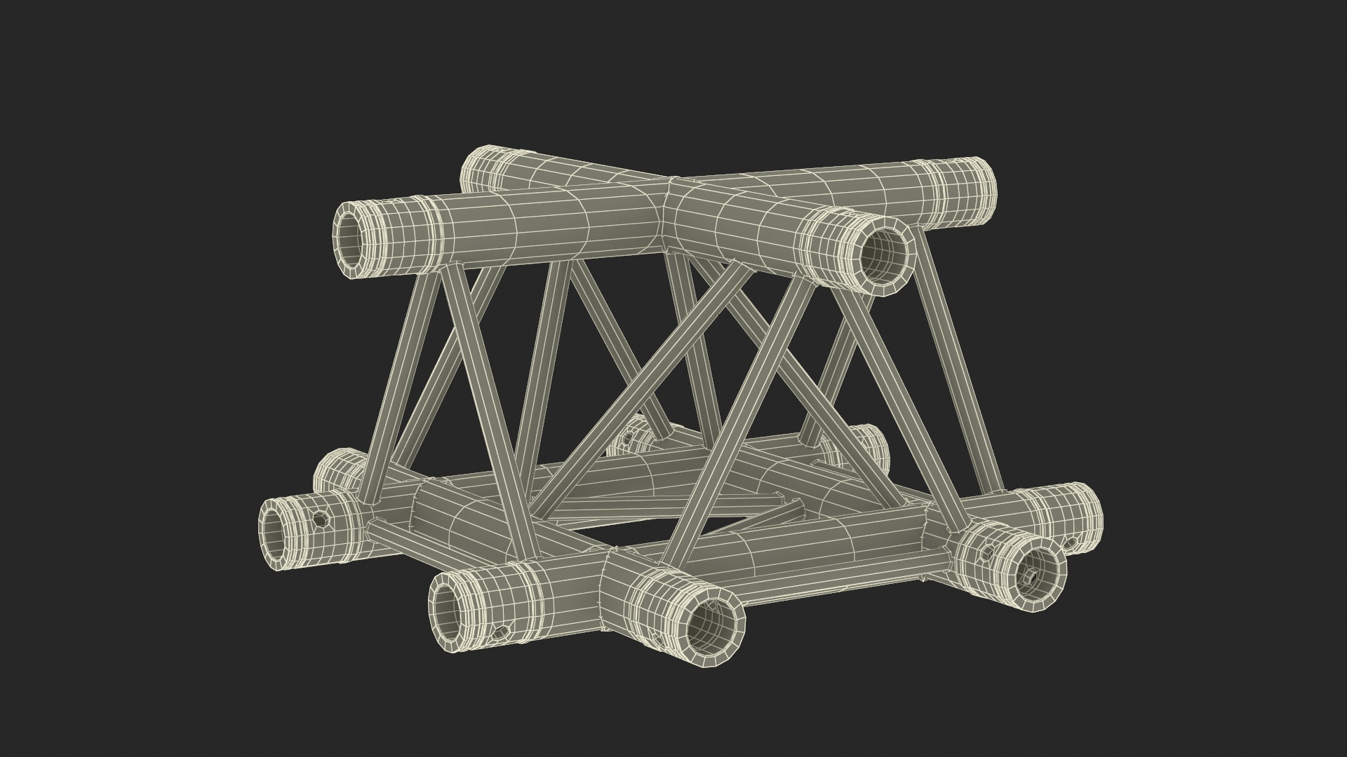 3D Corner Truss Modular Triangular - TurboSquid 2269775