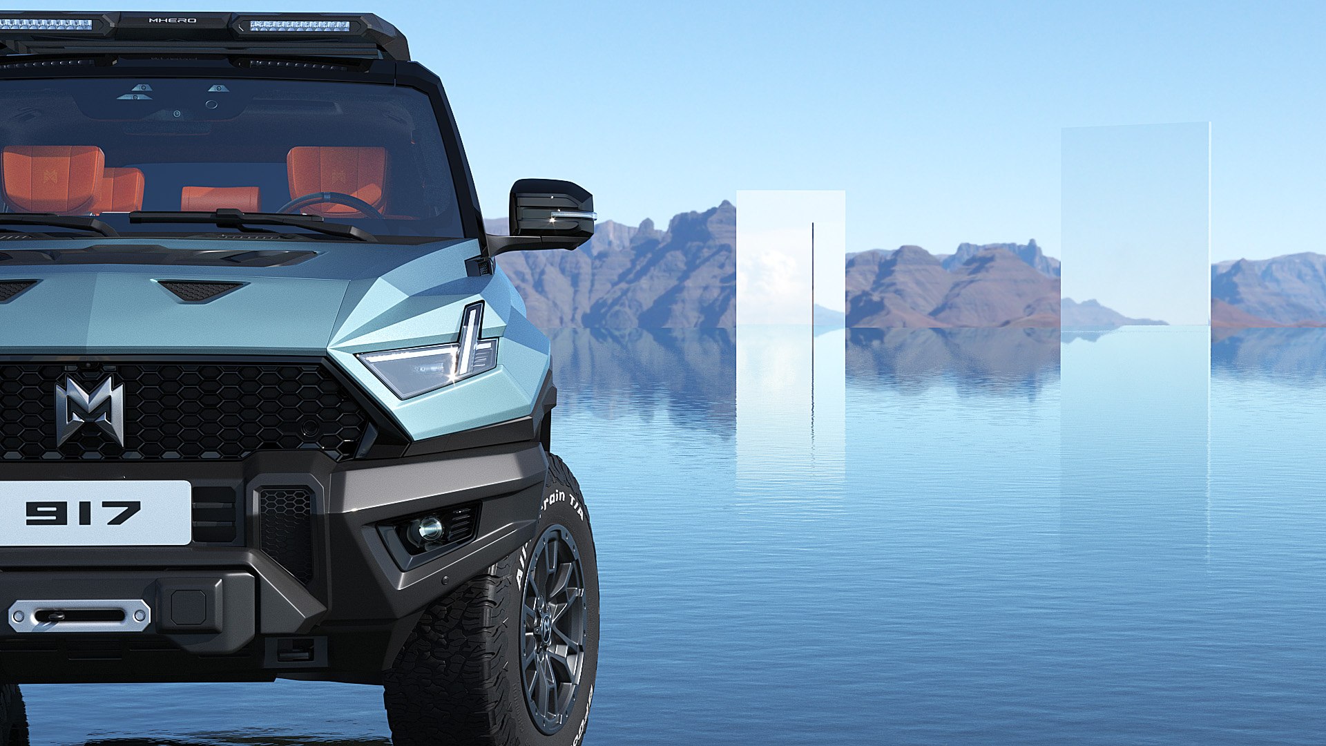 3D 2024 DongFeng MHERO 917 With Interior - TurboSquid 2298053