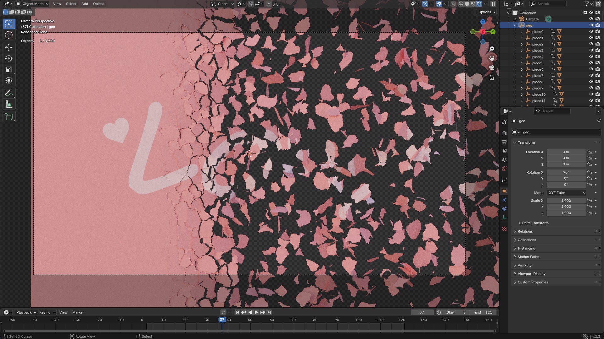 3D Model Peeling Transition Animation 3 - TurboSquid 2322631