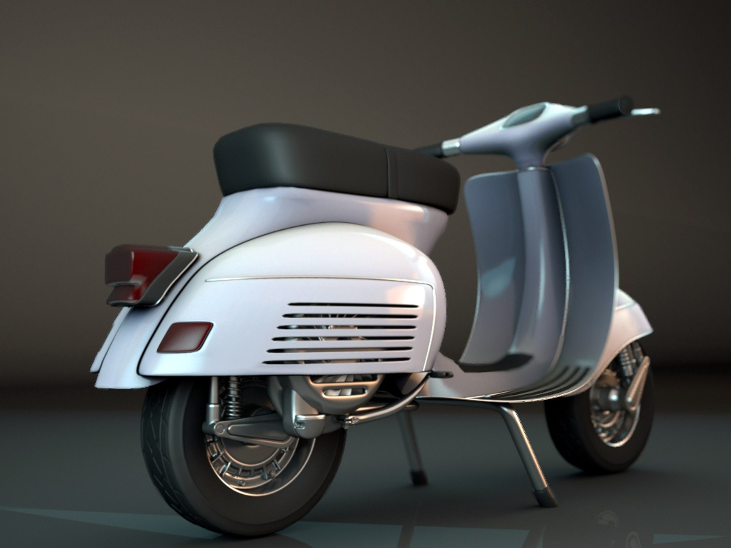 3d Model Vespa
