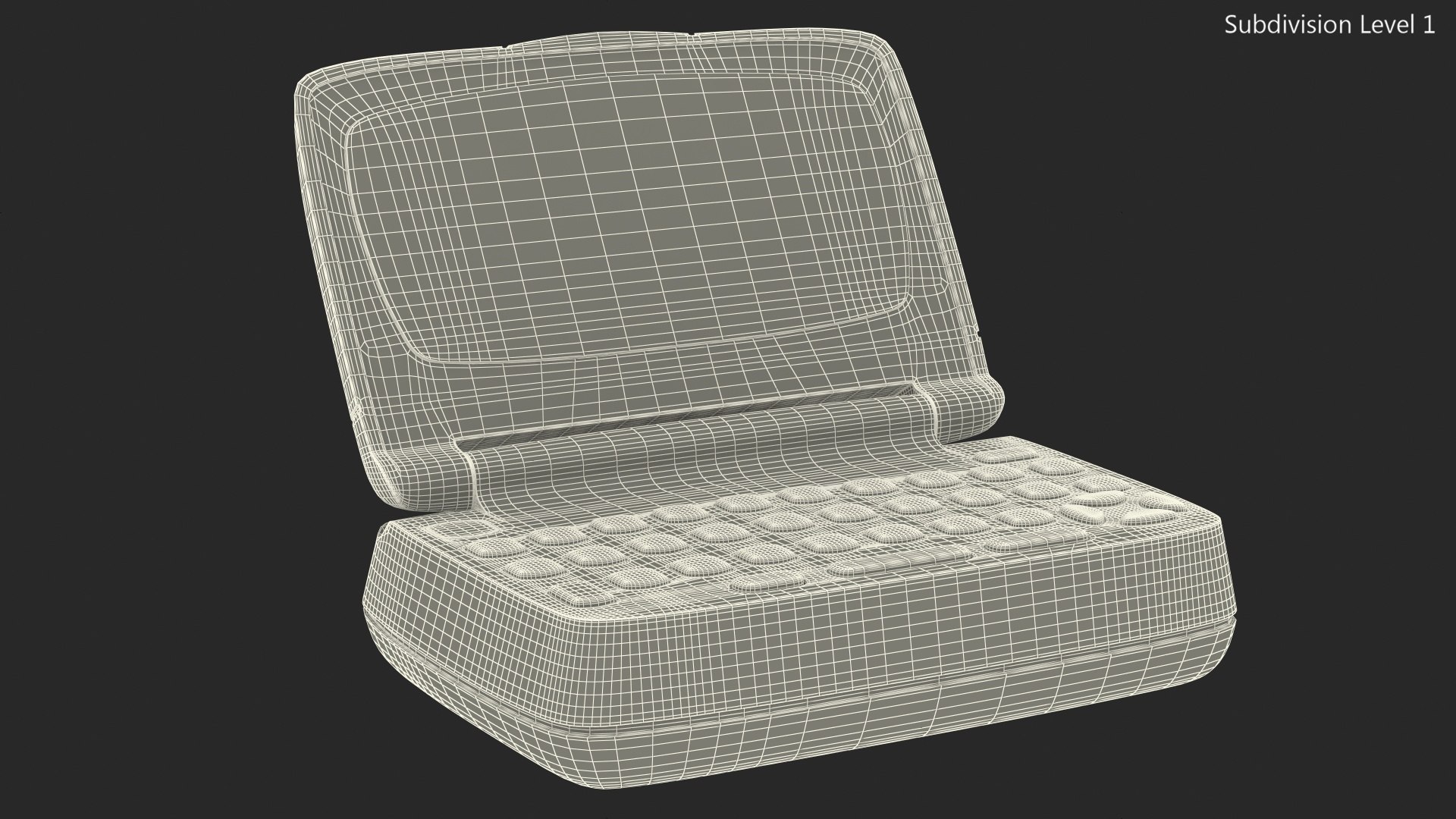 3D Model Two-Way Pager With Screen Off - TurboSquid 1951687