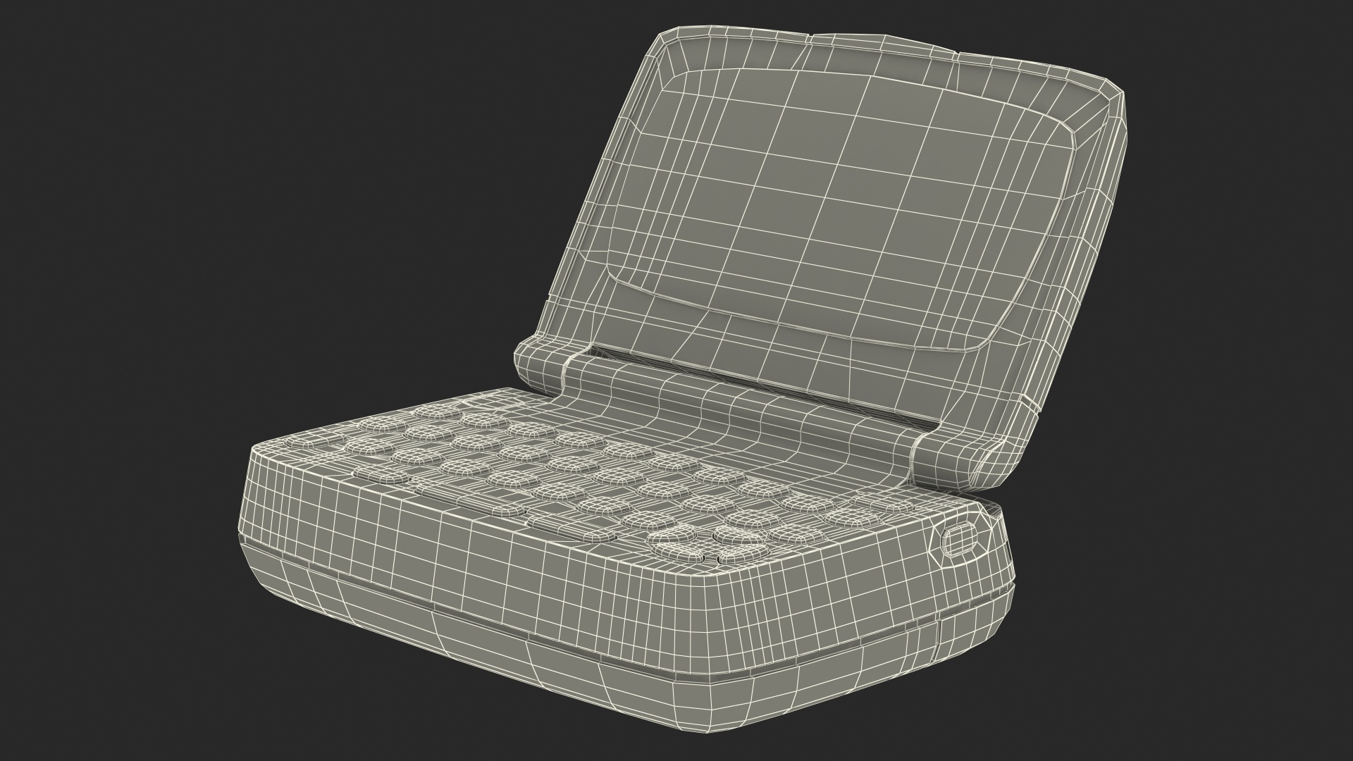 3D Model Two-Way Pager With Screen Off - TurboSquid 1951687