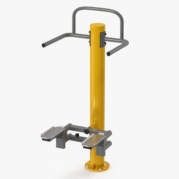 Stepper Outdoor Fitness Equipment Yellow 3D 모델 - TurboSquid 2046412