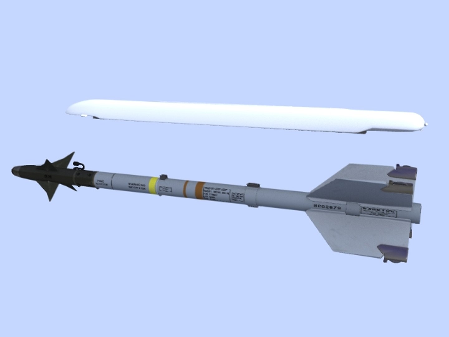 Aim- Missiles 3d Max