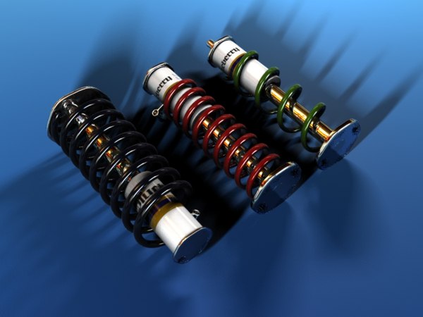 Shock Absorber 3D Models for Download | TurboSquid