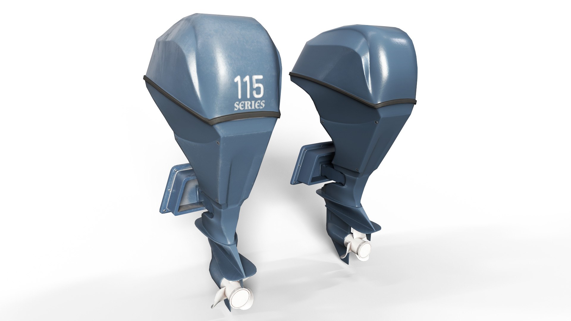 3D Boat Engine Model - TurboSquid 1643753