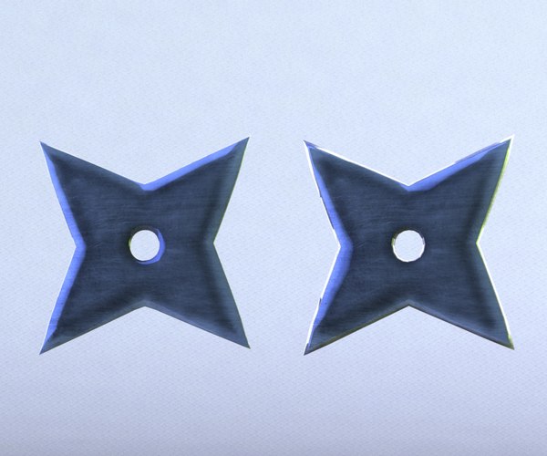 3d x shuriken