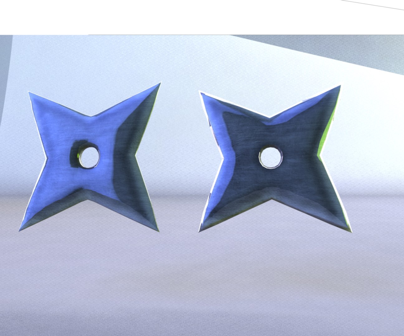 3d X Shuriken
