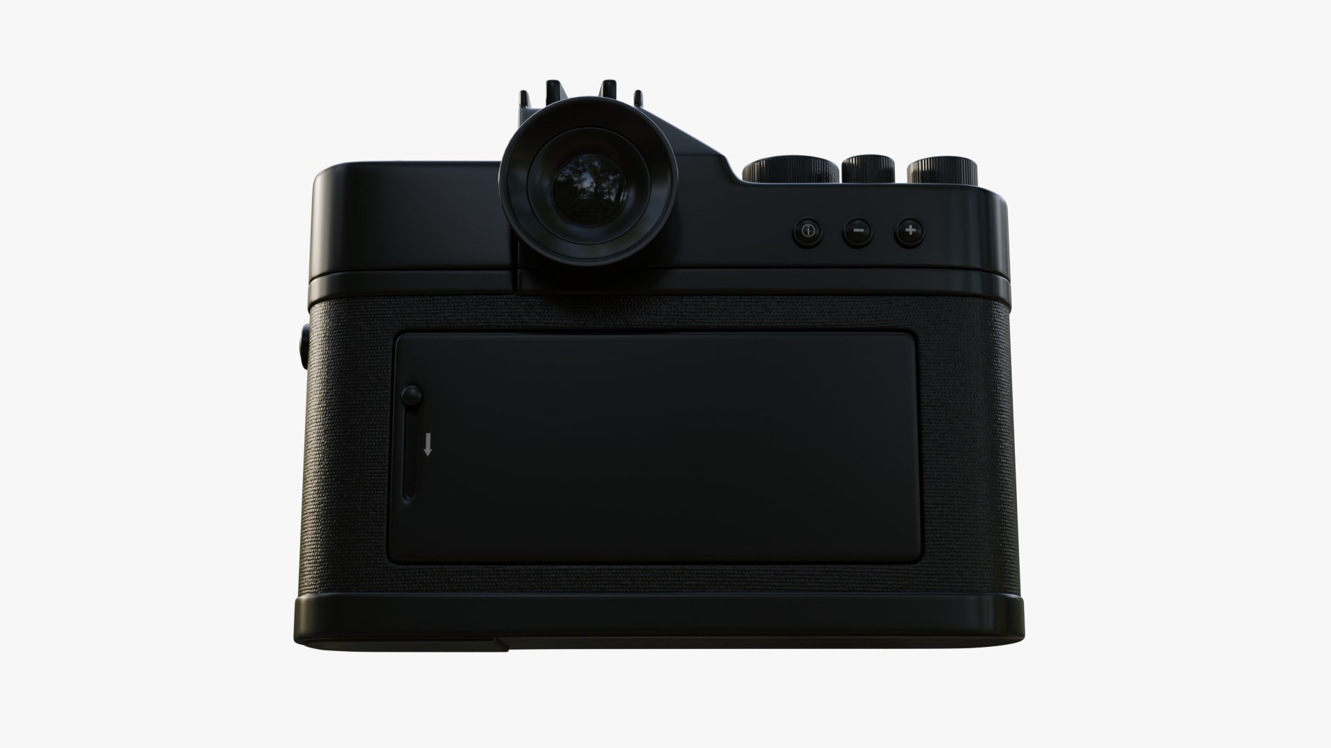 3D Black Film Camera Model - TurboSquid 2289869
