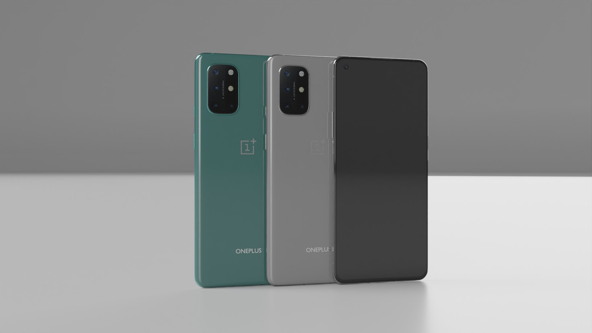 OnePlus 8T All Colors Smartphone Model - TurboSquid 2078377