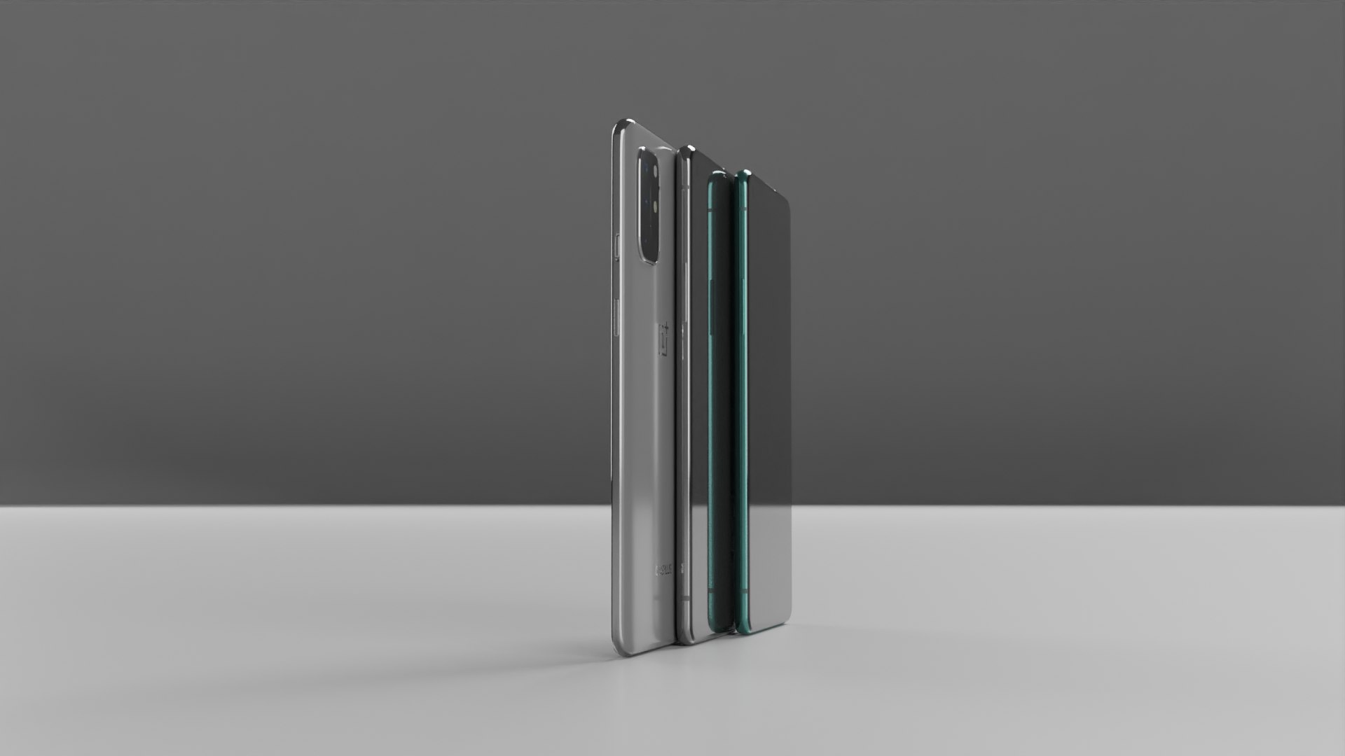 OnePlus 8T All Colors Smartphone Model - TurboSquid 2078377