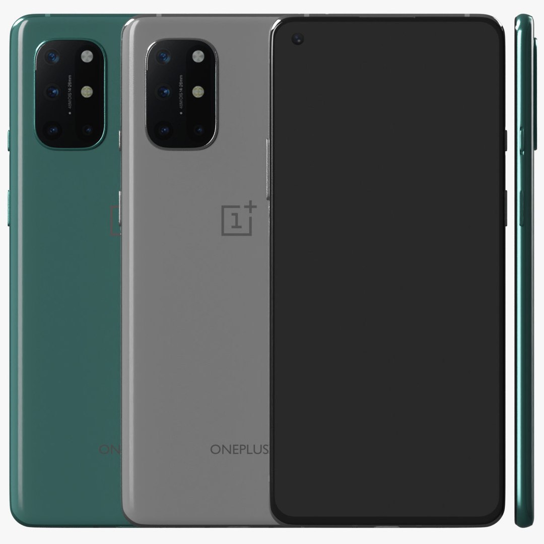 OnePlus 8T All Colors Smartphone Model - TurboSquid 2078377