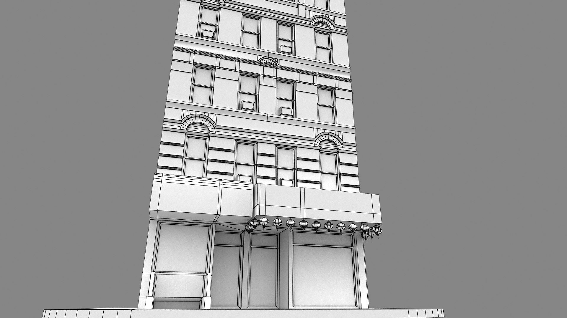NYC New York Chinatown City Building 1 3D model - TurboSquid 1900905