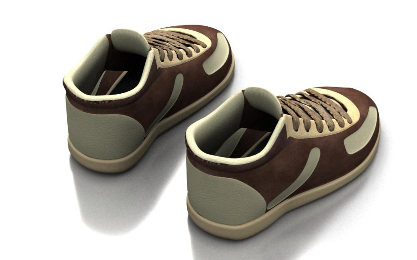 3ds Max Foot Shoe
