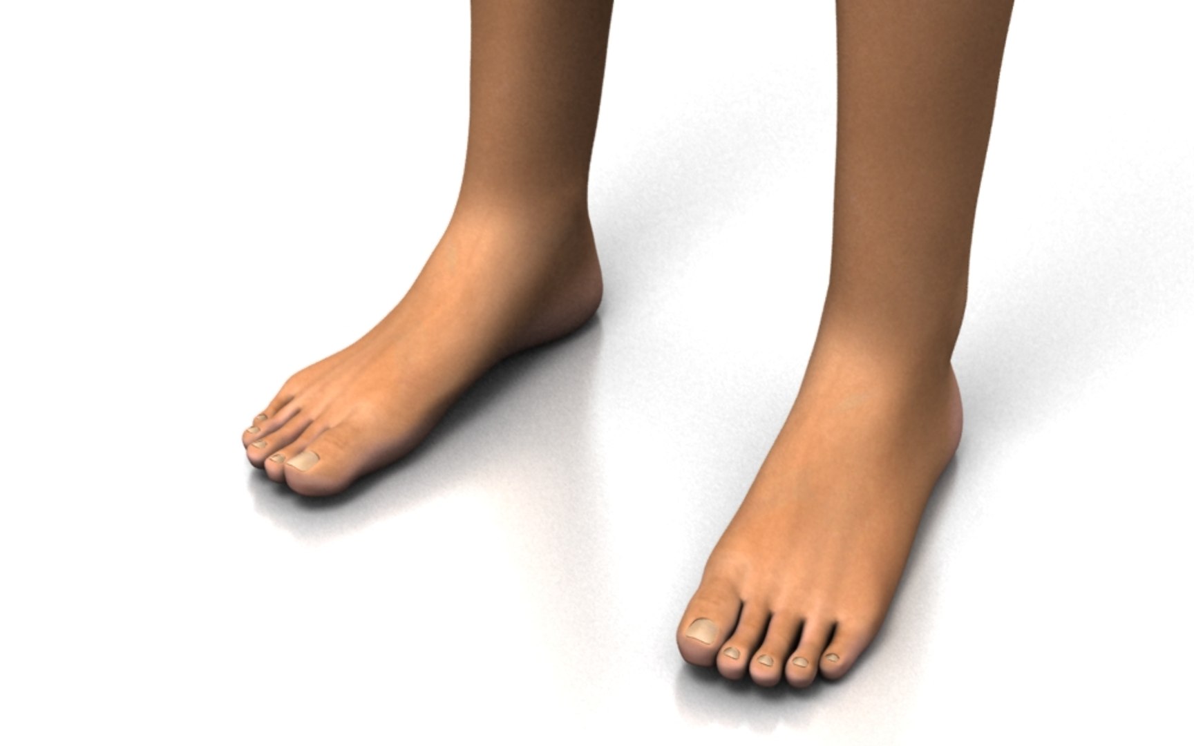 3ds Max Foot Shoe