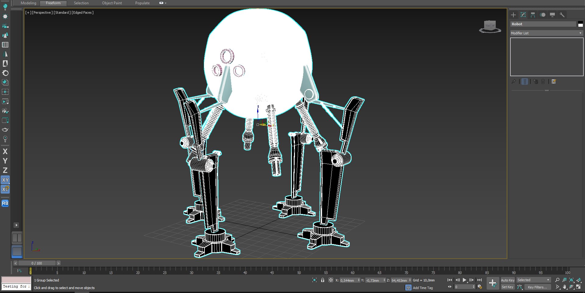 3D mini robot - TurboSquid 1583626