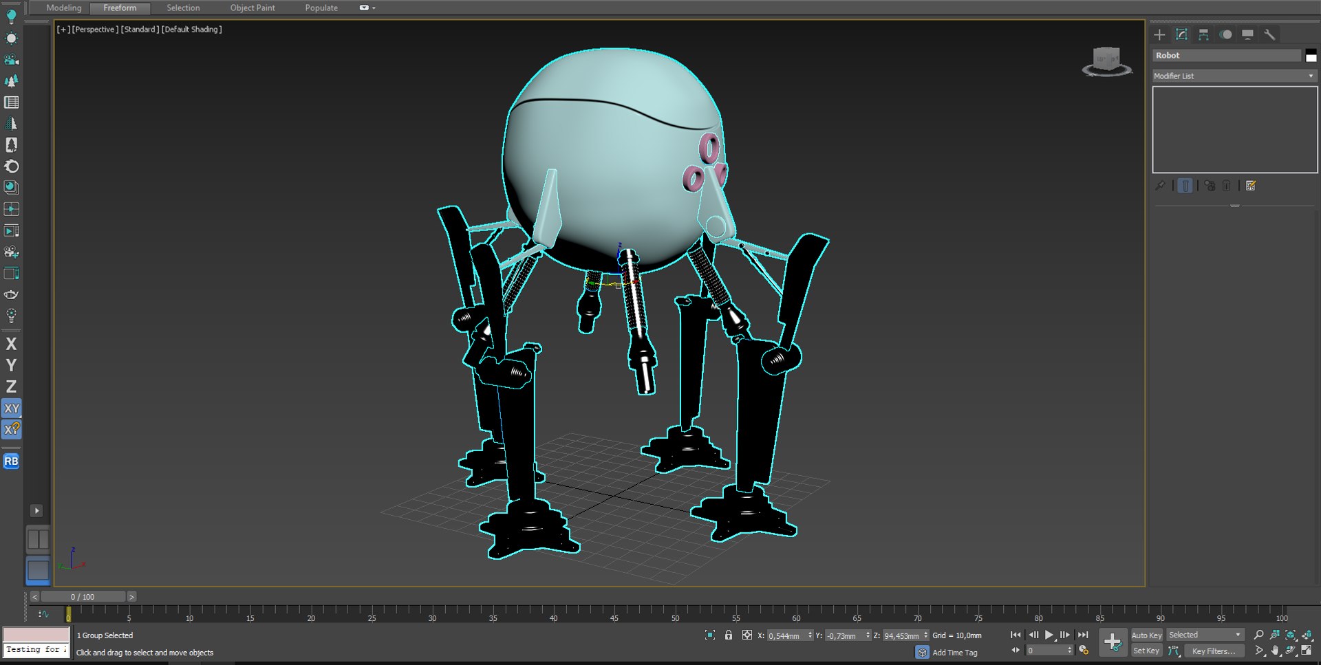 3D mini robot - TurboSquid 1583626
