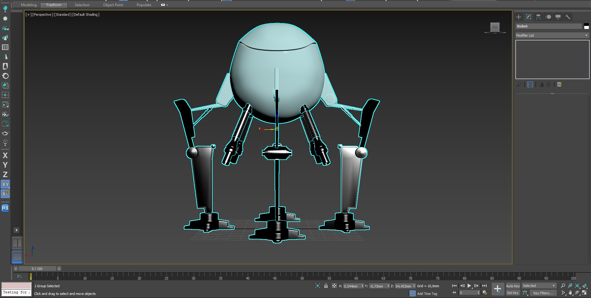 3D mini robot - TurboSquid 1583626