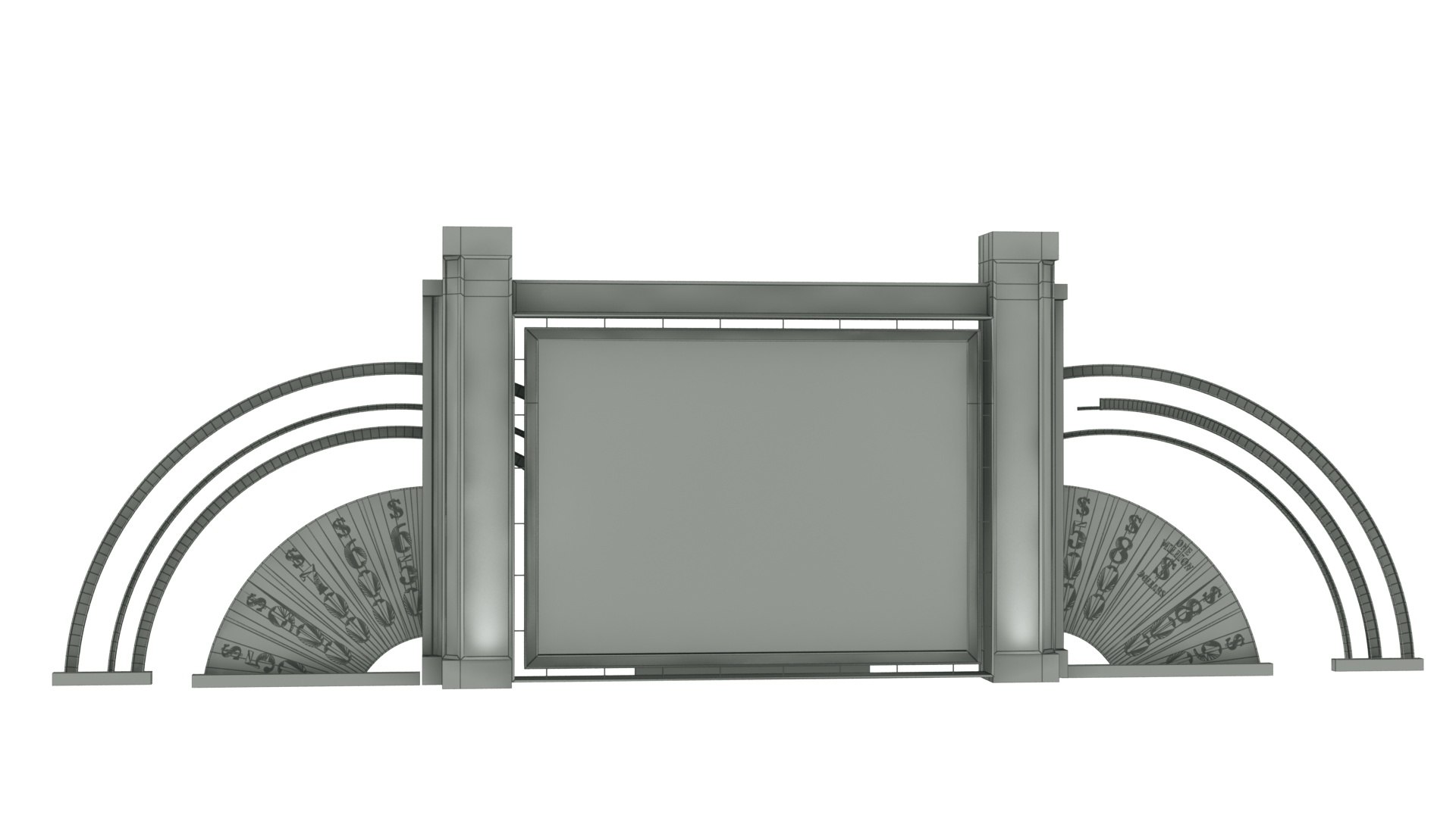 Celebrity Wheel Of Fortune Studio Screen 3D Model - TurboSquid 2261881