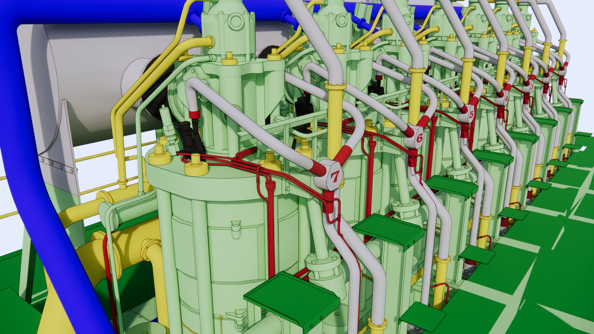 Marine Engine 3D model - TurboSquid 1759977