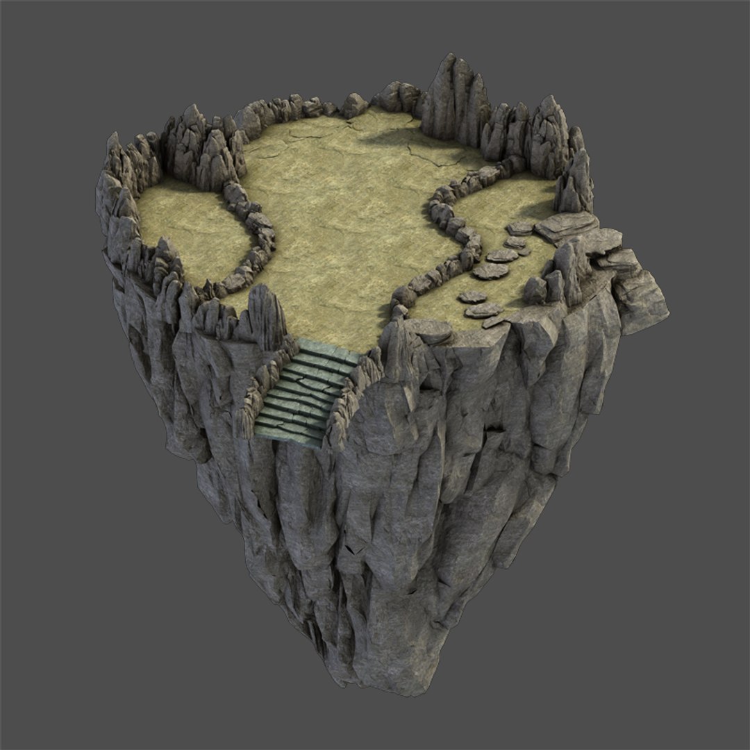 Stone Rocks Mountains 3D Model - TurboSquid 1227321