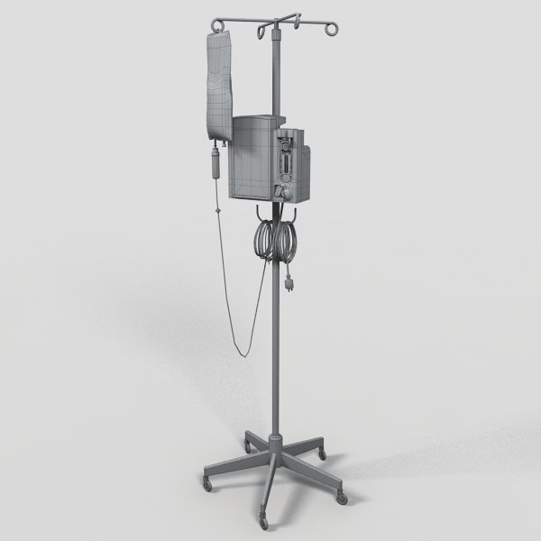 iv stand 3d model