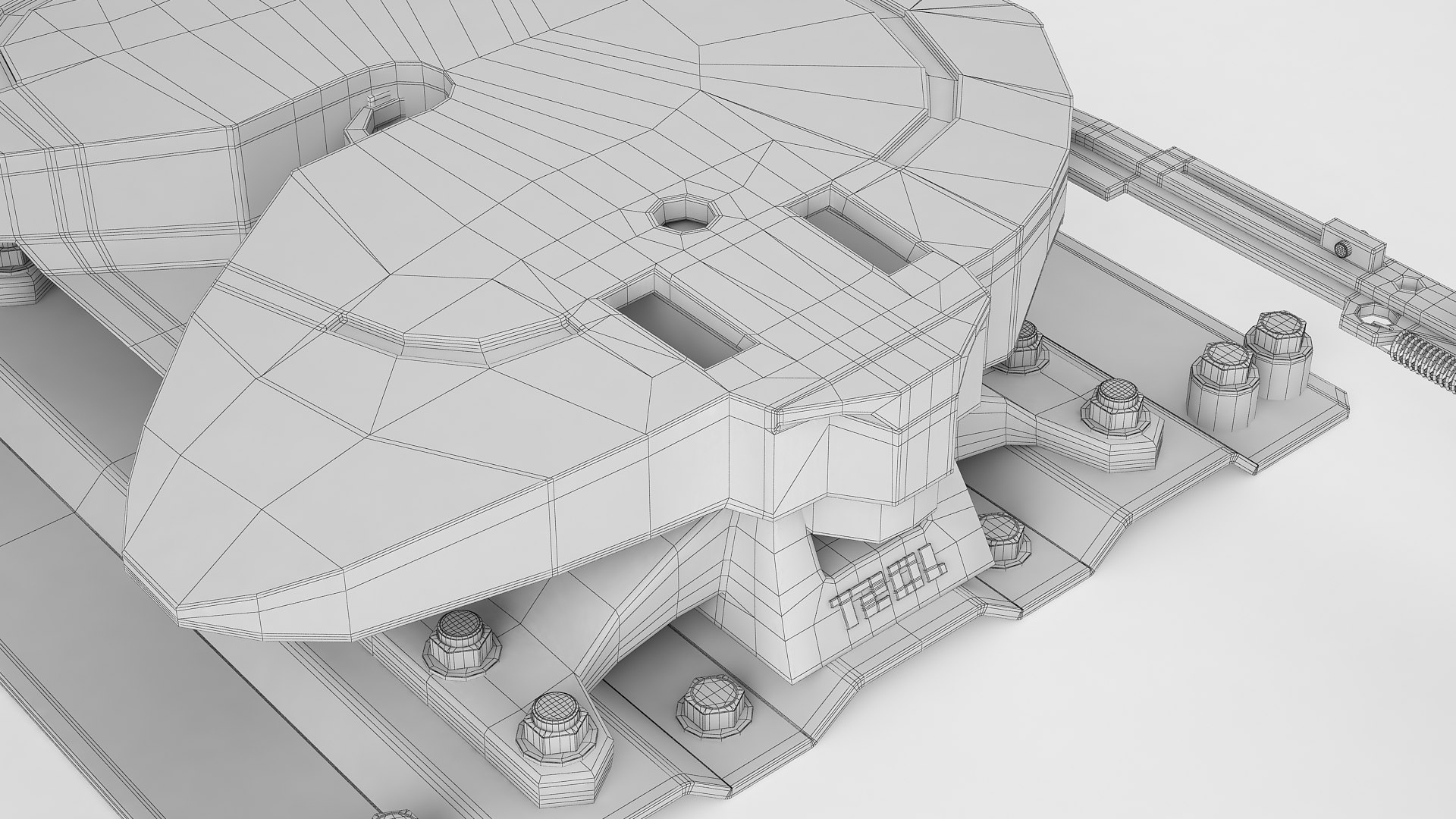 Fifth Wheel Truck 3D Model - TurboSquid 1668710