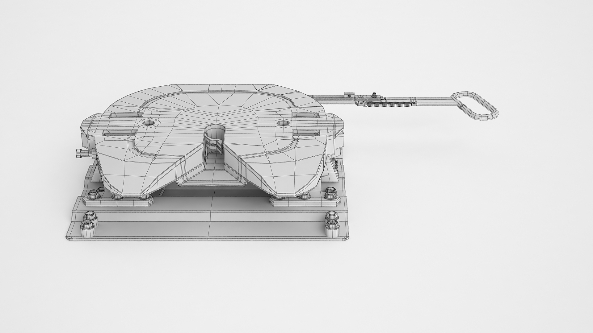 Fifth Wheel Truck 3D Model - TurboSquid 1668710