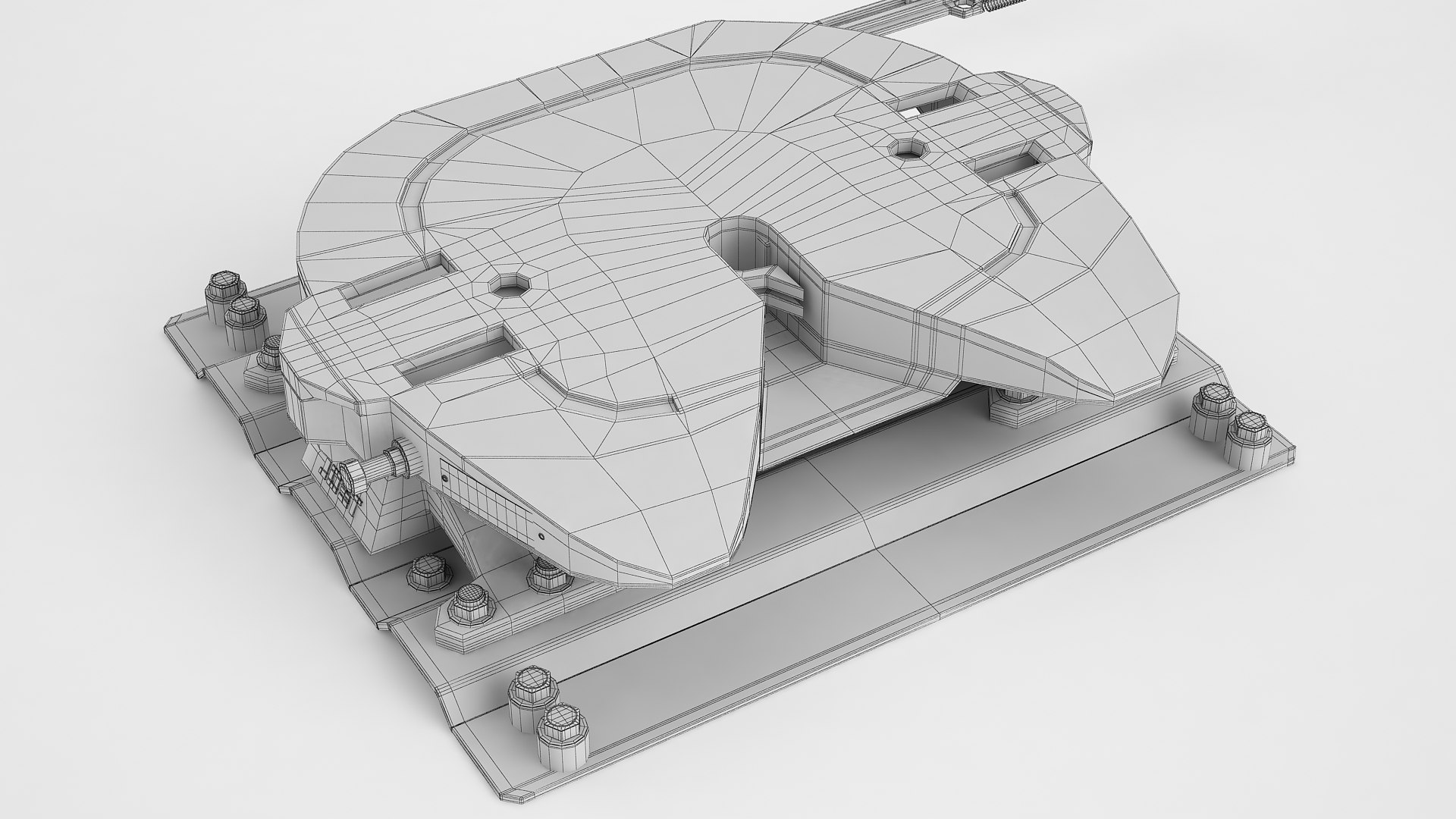 Fifth Wheel Truck 3D Model - TurboSquid 1668710