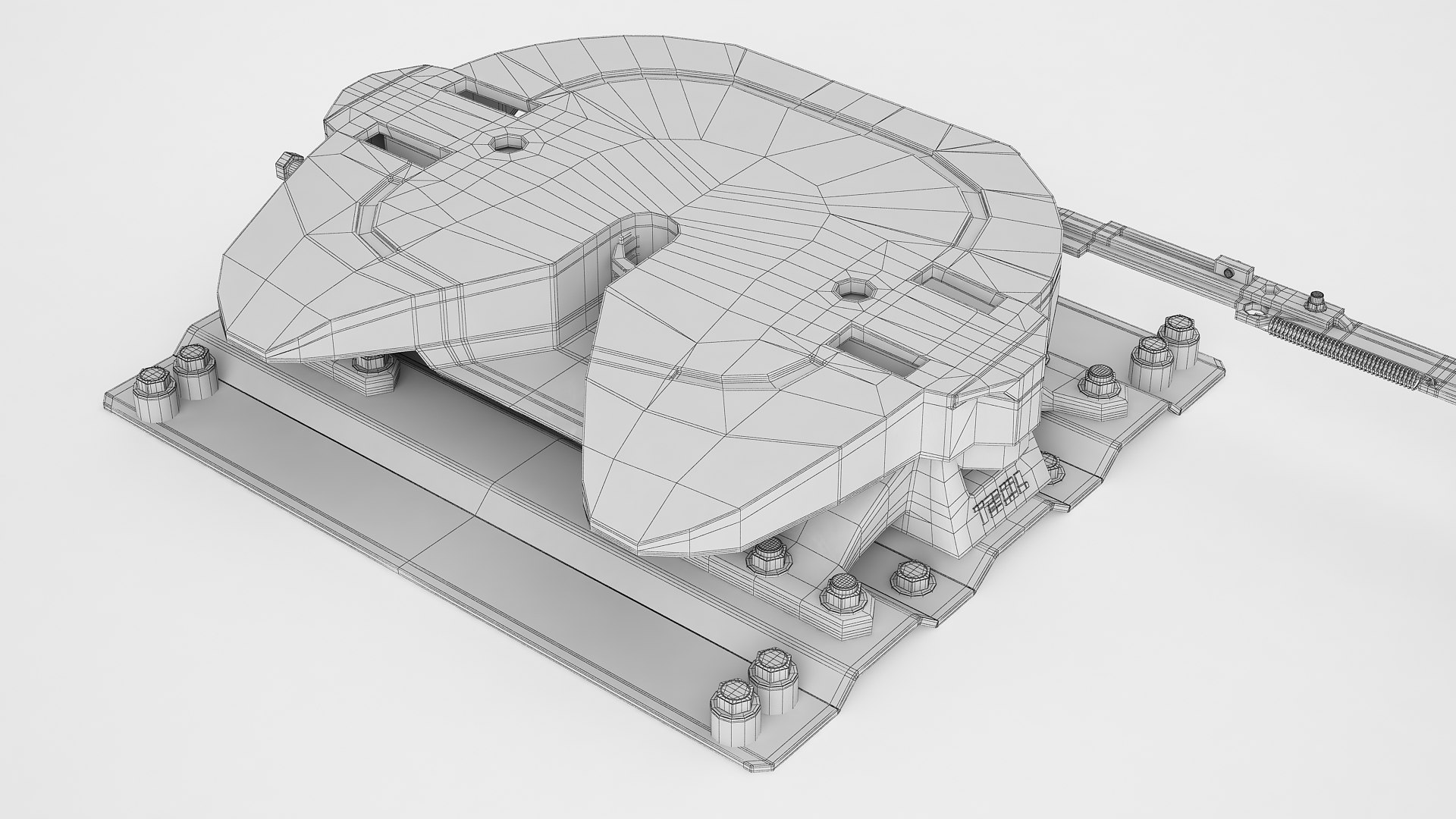 Fifth Wheel Truck 3D Model - TurboSquid 1668710