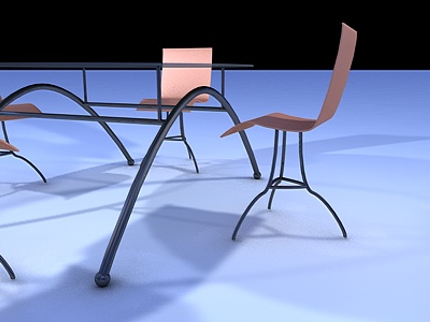 diner set 3d c4d