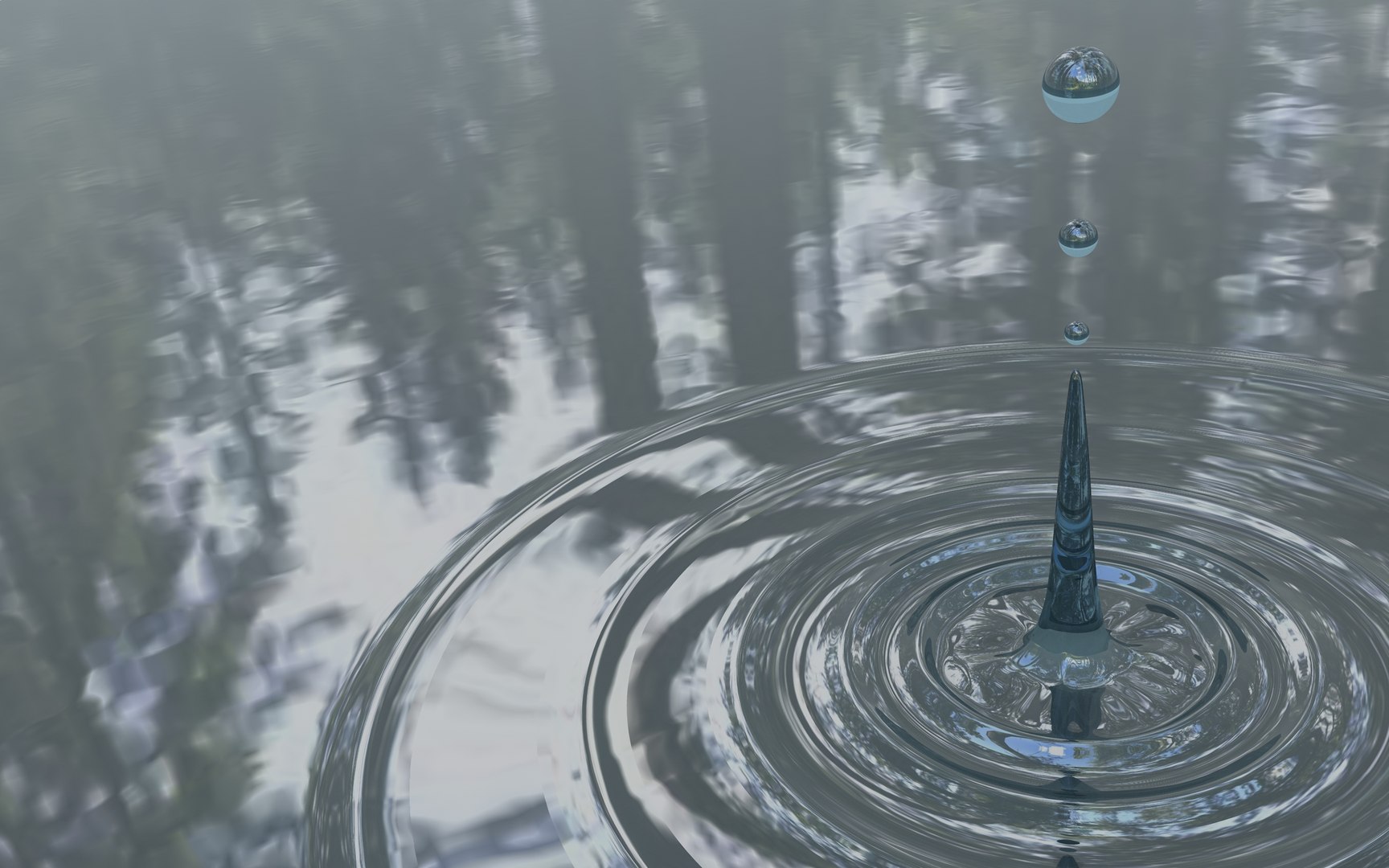 3D Water Drop - TurboSquid 1260065