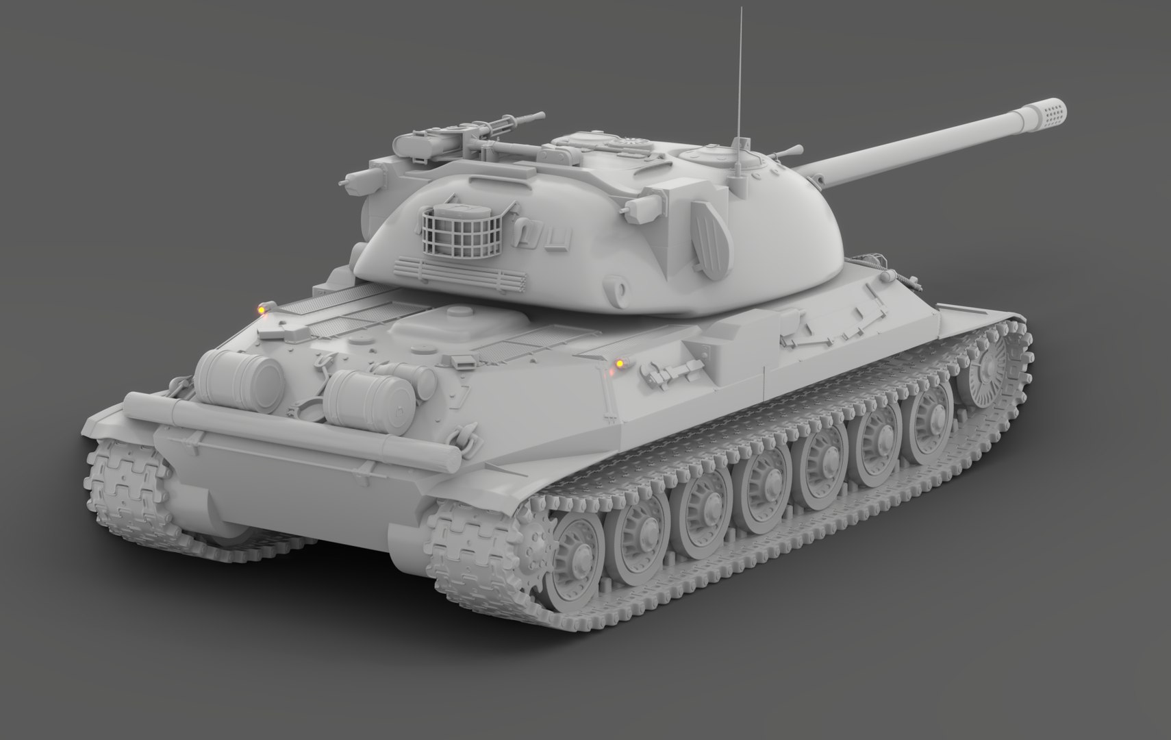 3D Heavy Tank Is-7 Model - TurboSquid 1388579