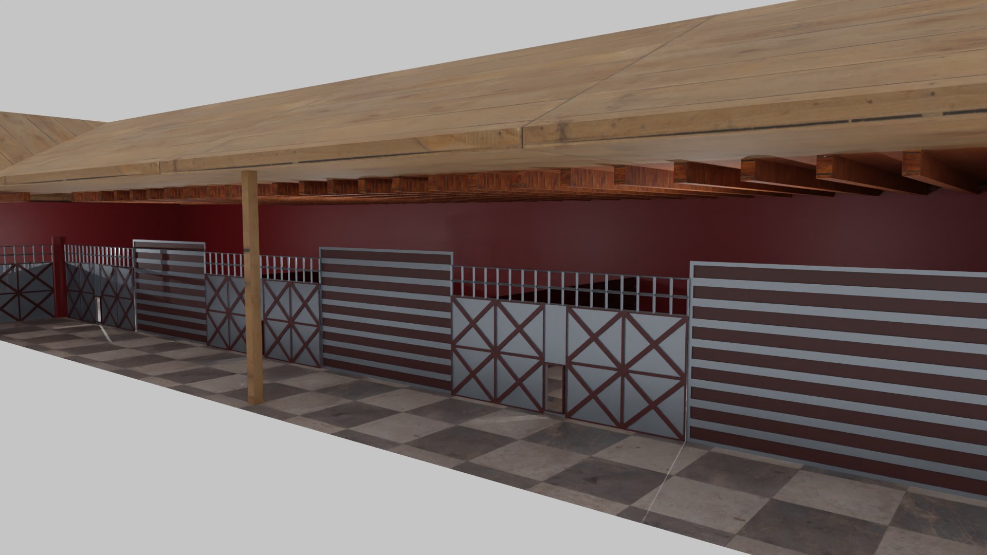 3D Horse Stable Model - TurboSquid 2159162