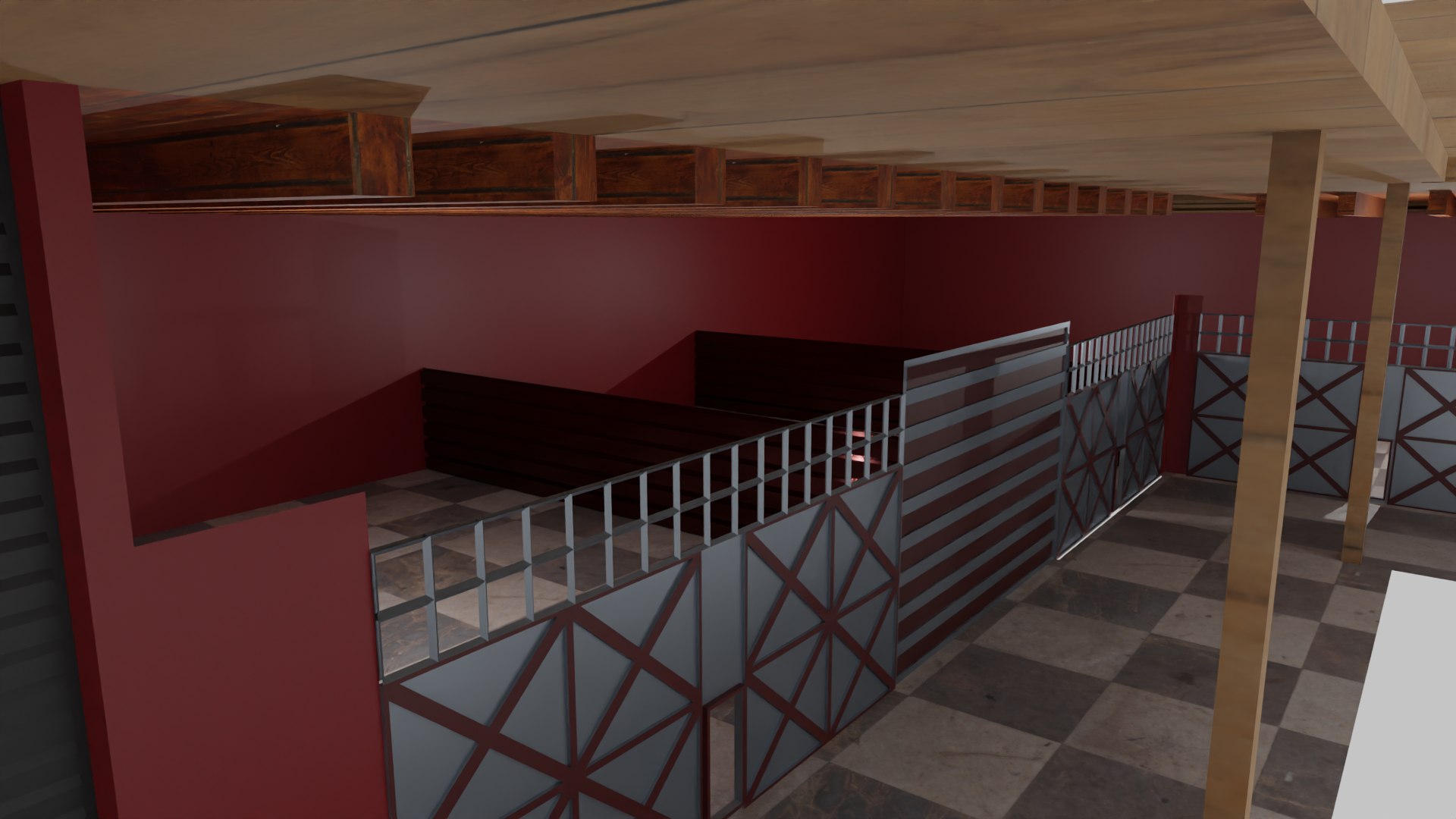 3D Horse Stable Model - TurboSquid 2159162