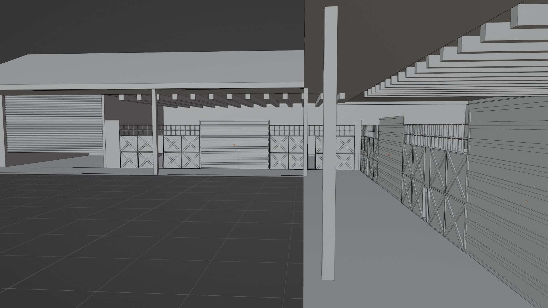 3D Horse Stable Model - TurboSquid 2159162
