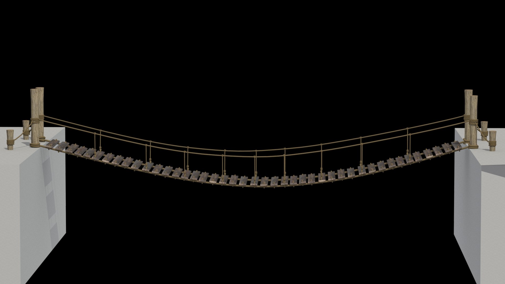 Long Rope Bridge 3ds