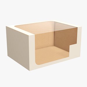 Cardboard retail box 3D model - TurboSquid 1590266