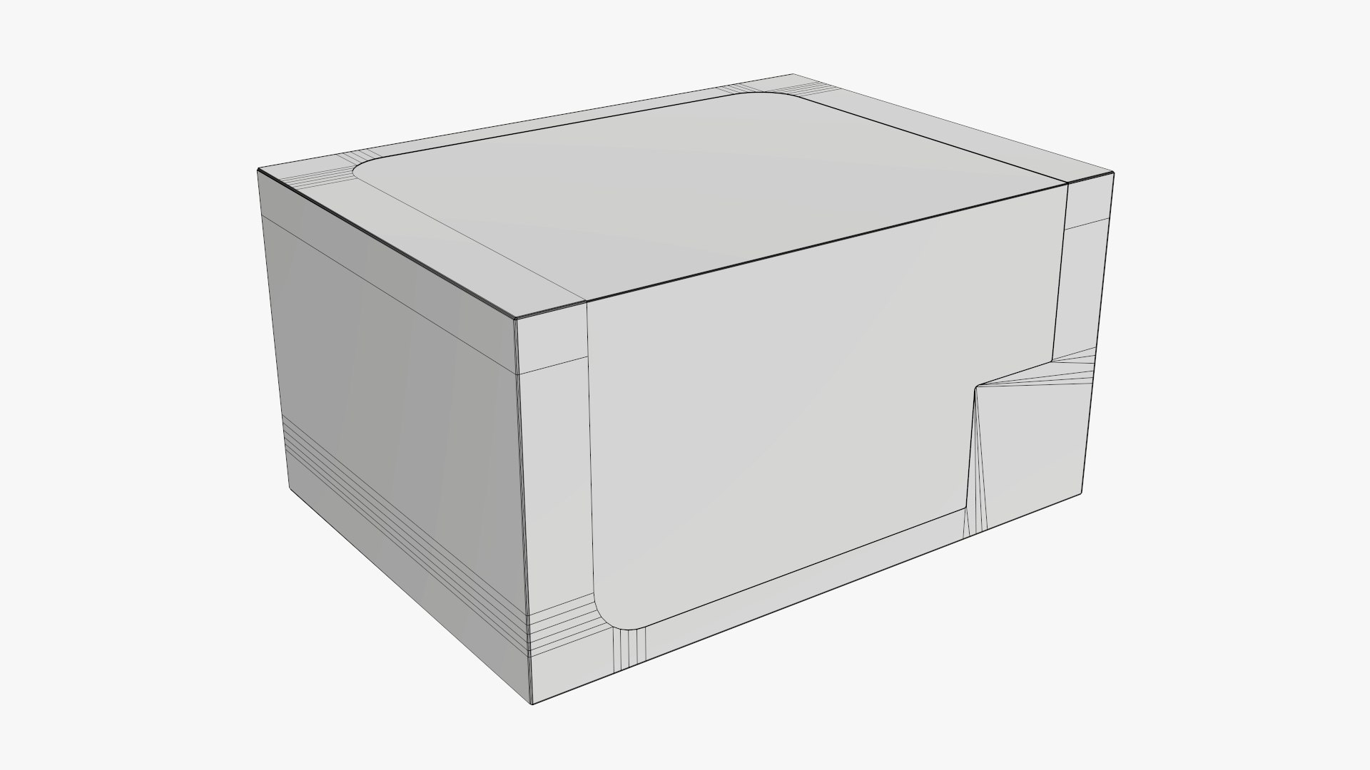 Cardboard Retail Box 3D - TurboSquid 1607021