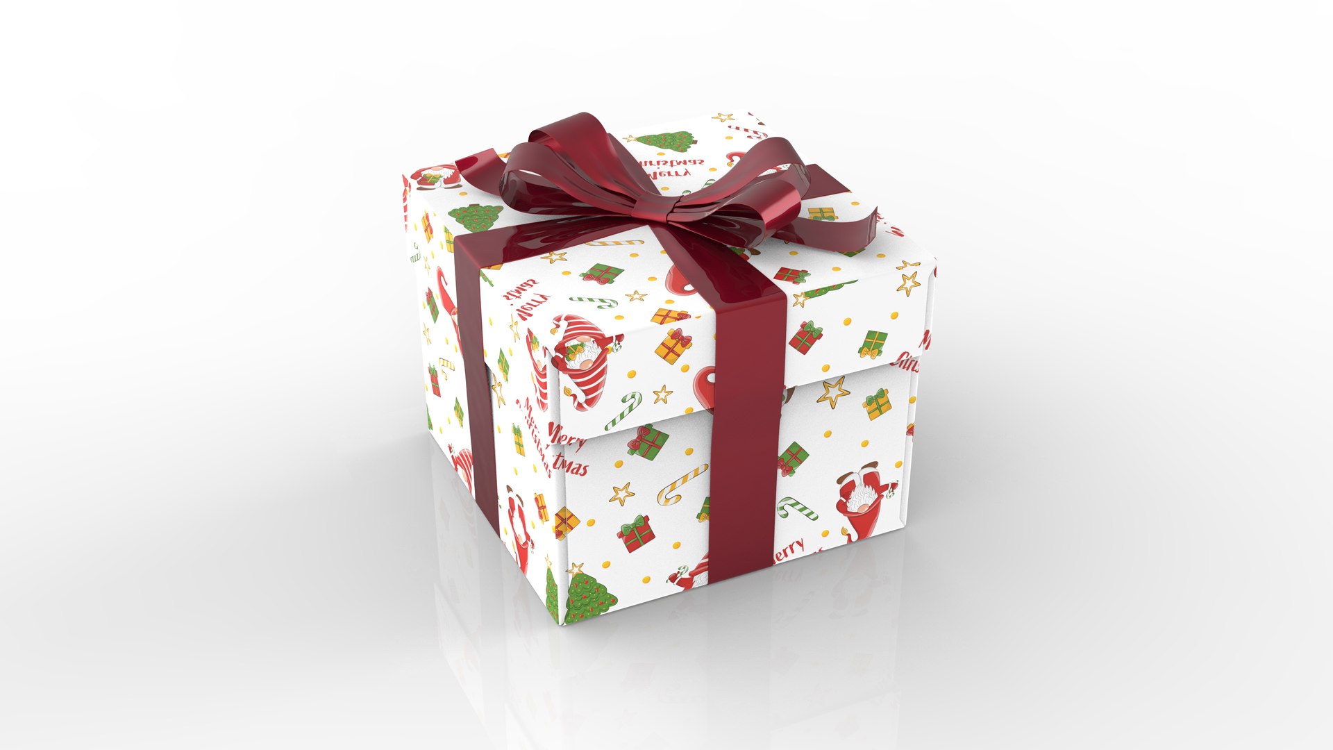 3D Gifts Set Christmas 3D Model Model - TurboSquid 2161103