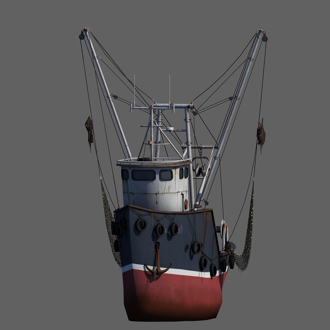 Fishing Boat 3D - TurboSquid 1104307