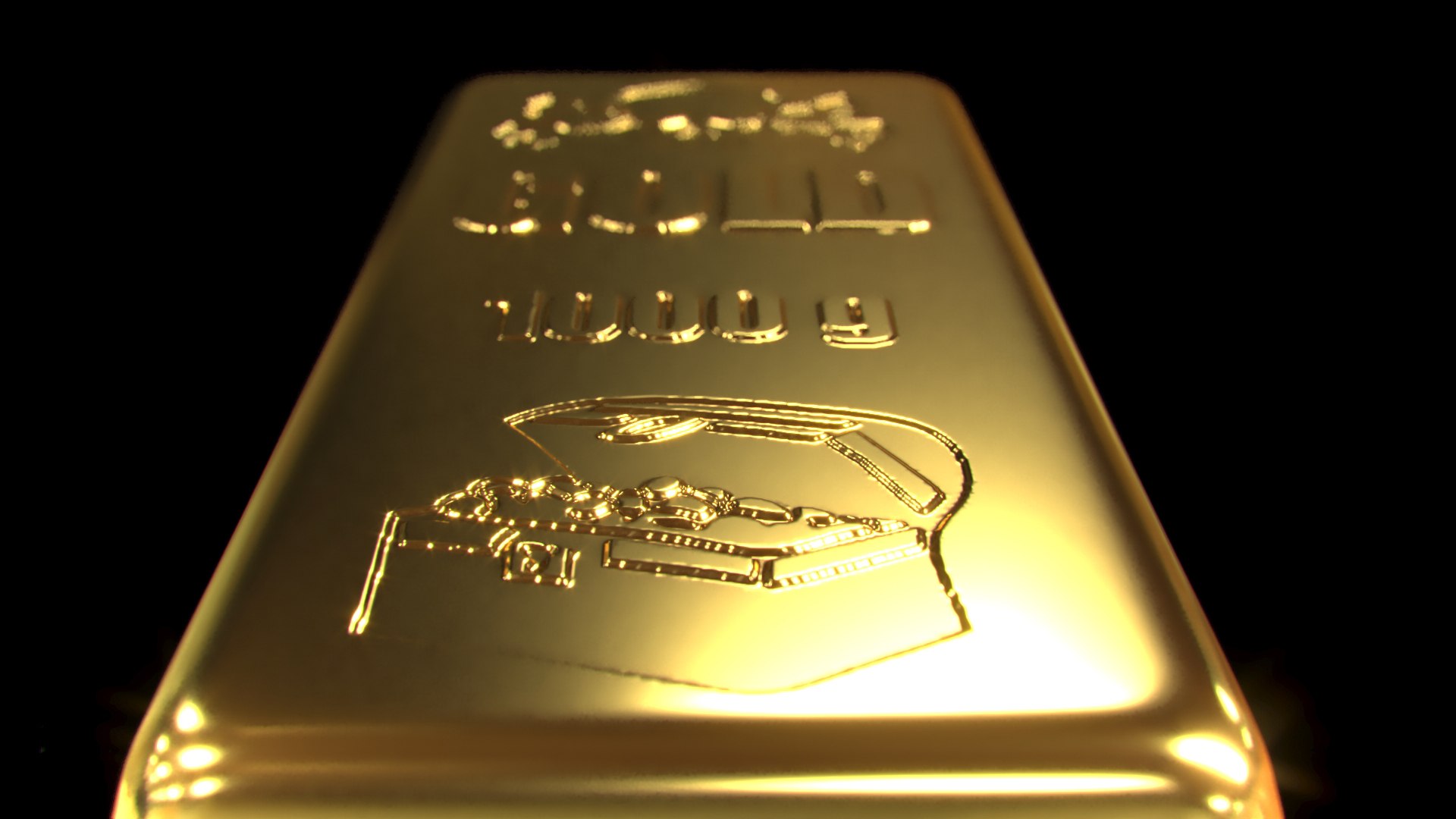 Gold Box 3D Model - TurboSquid 1679692