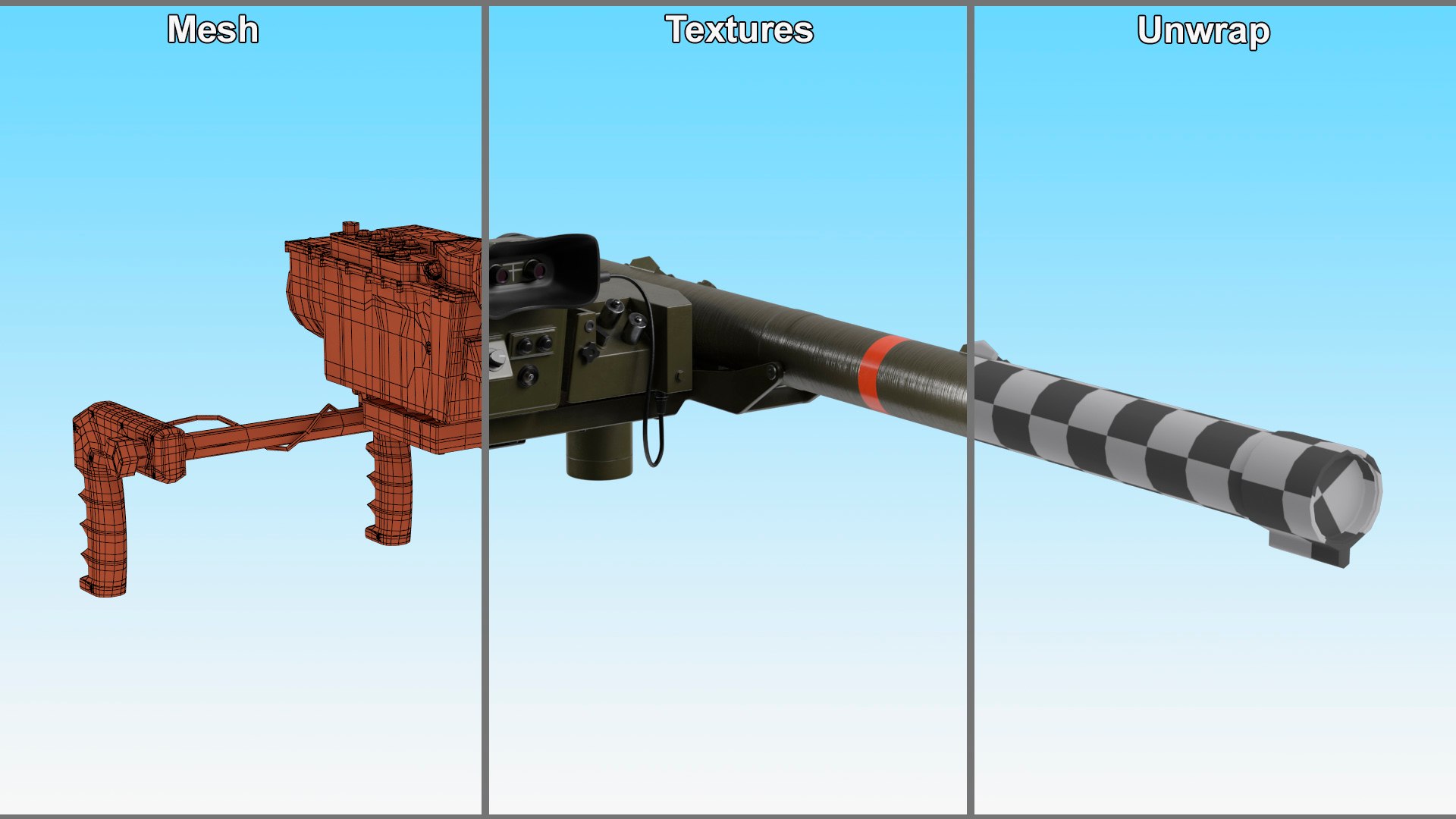 3D Portable Missile System Mistral Model - TurboSquid 2391838